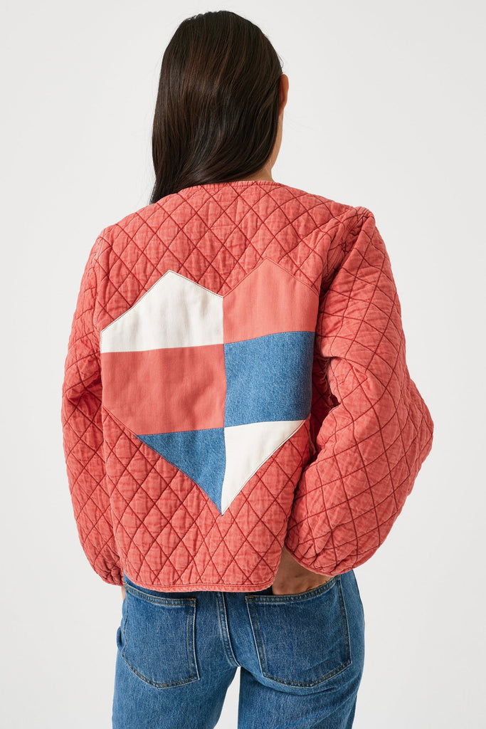 S&M Aria Jacket in Mineral Red – shopatanna