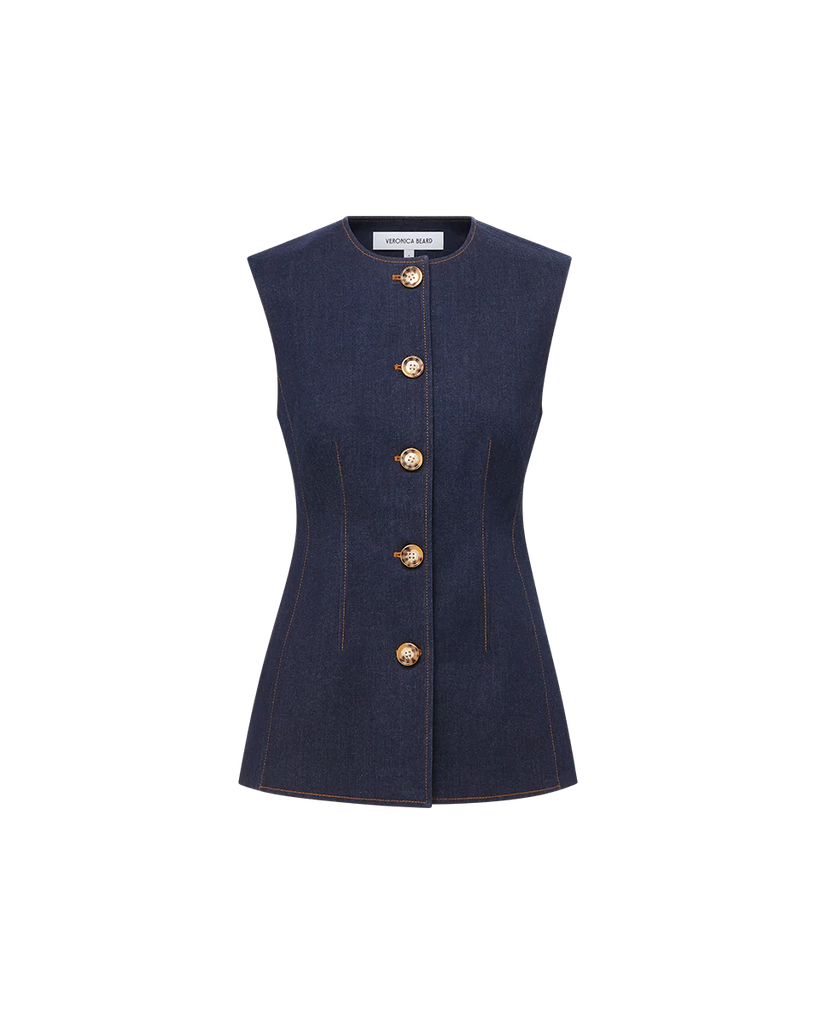VB Jessup Vest in Navy – shopatanna
