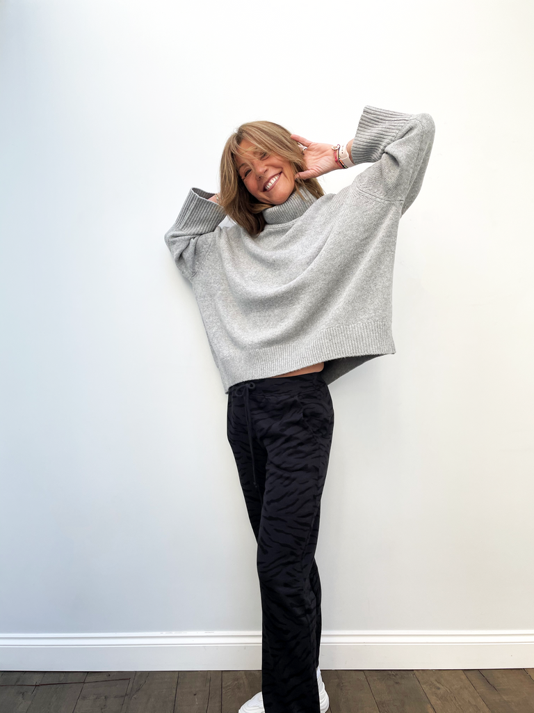 SLF Mino roll neck in grey – shopatanna